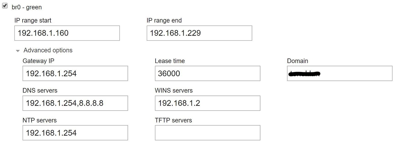 DHCP and dns suffix ... wrong name resolution - Support - NethServer Community