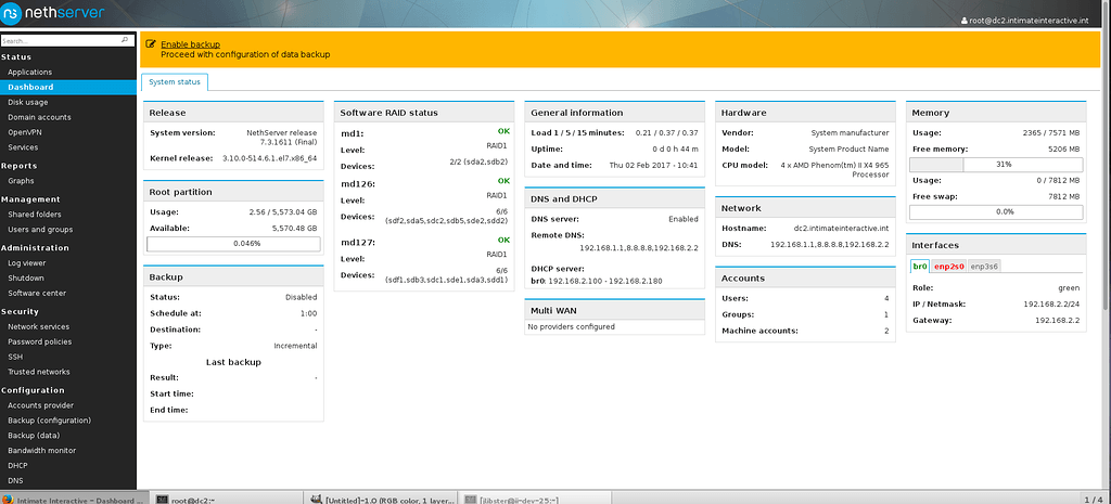 Bug Report: Dashboard misreporting RAID configuration on Dashboard ...