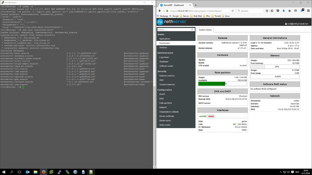 Nethserver on Raspberry Pi - Development - NethServer Community