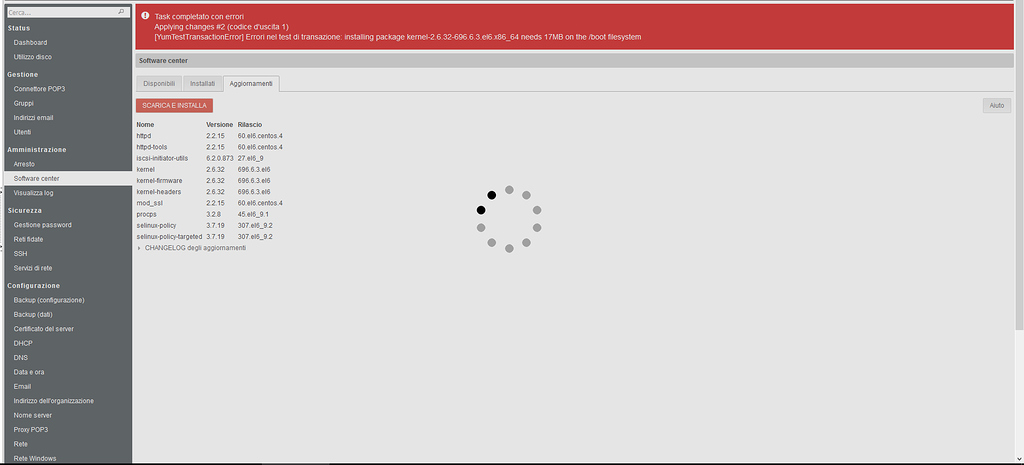 Solved Update Nethserver 69 Issue Support Nethserver Community 