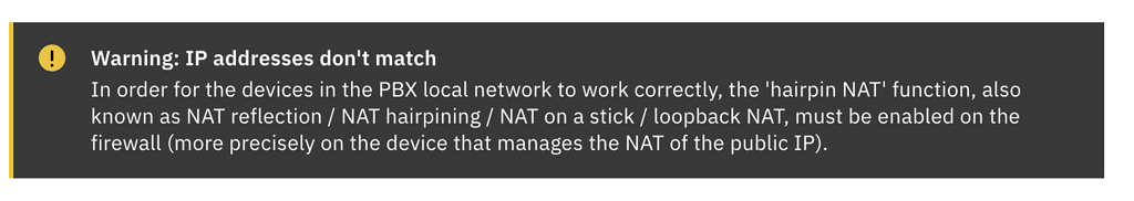 NethVoice Proxy settings warning/error and fludded log - Support - NethServer Community