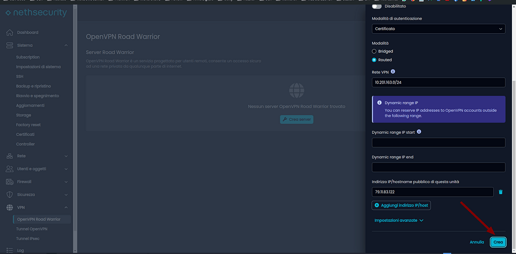Problem OpenVPN Nethsecurity - NethSecurity - NethServer Community
