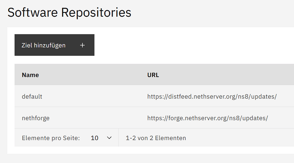 NS8 - Third-Party Repositories? - Support - NethServer Community