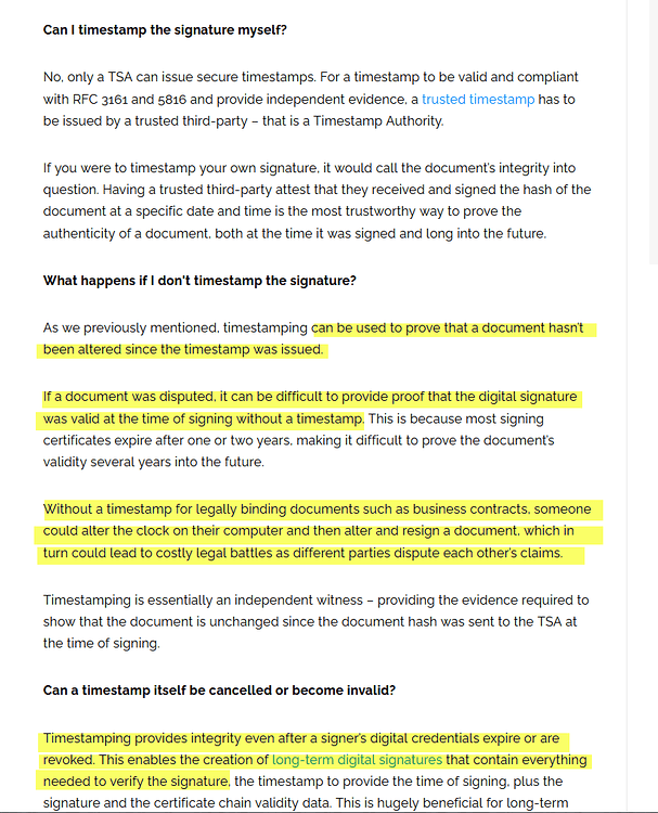 TSA - Time stamp authority - Chat - NethServer Community