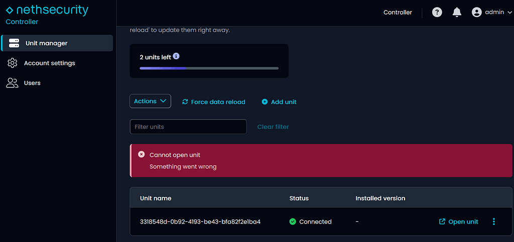 NethSecurity controller doesn't work when the NethSec web interface is disabled - NethSecurity ...