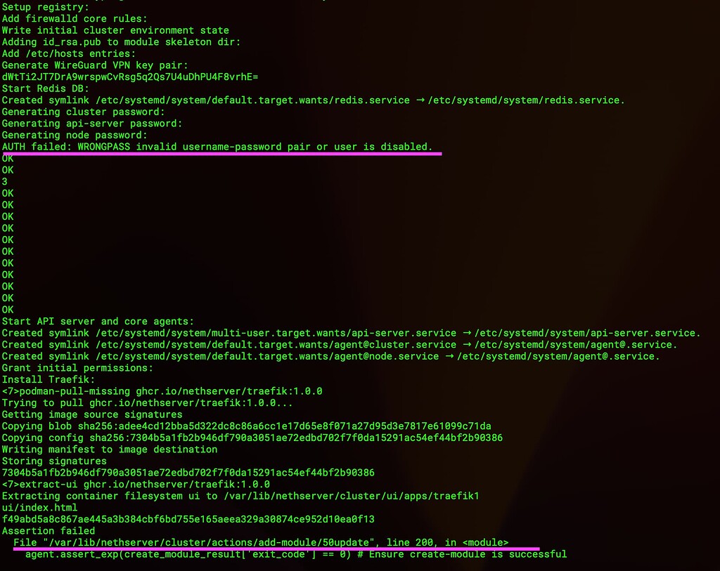 Clean install failed on Rocky Linux 9.2 - Support - NethServer Community