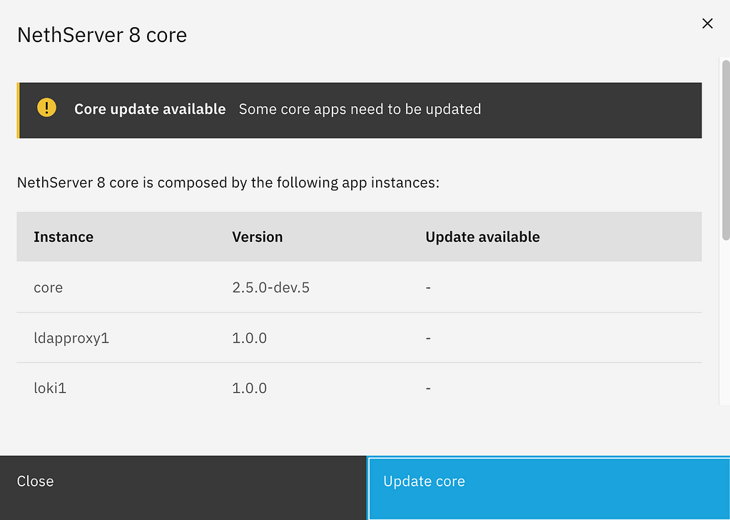 NS8 Software Center out of sync - Bug - NethServer Community