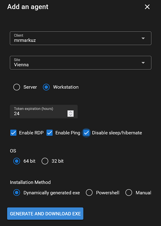 Howto install Tactical RMM including MeshCentral on Nethserver with ...
