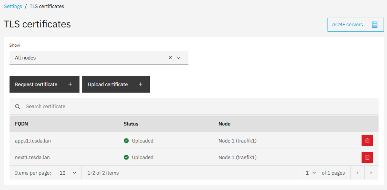 Request / Upload TLS-Certificate - Support - NethServer Community