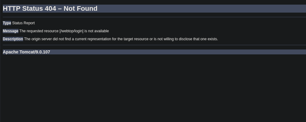 Webtop 5: HTTP Status 404 - Not Found - Bug - NethServer Community
