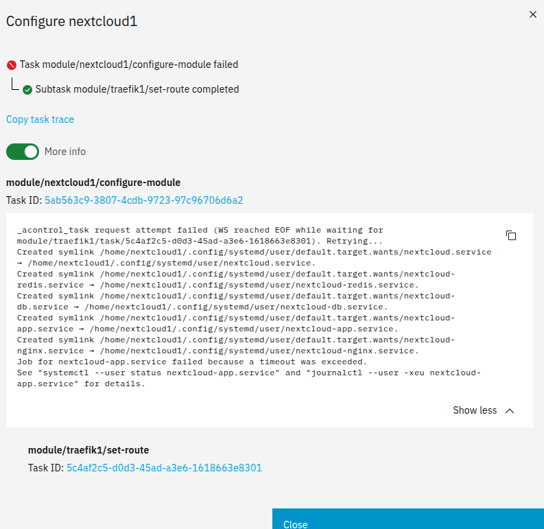 Moving a container to another disk. Like Nextcloud - Support - NethServer Community